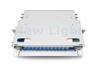 China 19 Inch ODF Optical Fiber Distribution Frame 12 Port Core with Standard Size for CATV and FTTH Applications for sale