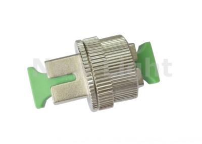 China 0~30dB Adjustable SC UPC Single Mode Fiber Optic Variable Attenuator with Flange Adjustable for sale