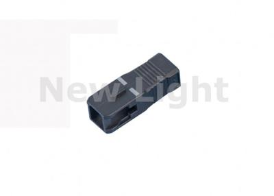 China Black Color SC Housing Fiber Optic Connector with Excellent Compatibility and Low Insertion Loss for sale