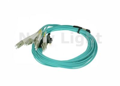 China 10 Meter OM4 MPO MTP Cable with LSZH Jacket for High-Speed Networks for sale