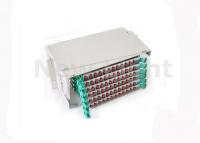 China 19 Inch 72 Port Fiber Optic Patch Panel ODF Optical Fiber Distribution Frame with Wall-mount Capability for sale