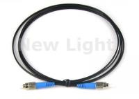 China Outdoor FC UPC 3M Fiber Optic Jumper Cable with Low Insertion Loss for FTTH Drop Applications for sale