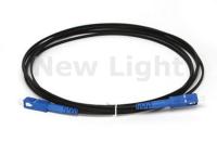 China 3M Length SC Fiber Patch Cable Single Mode Outdoor for FTTH and LAN for sale