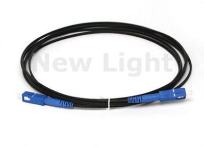 China 3M Length SC Fiber Patch Cable Single Mode Outdoor for FTTH and LAN for sale