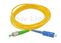 China 3 Meters Single Mode FC-SC Fiber Optic Patch Cord for High-Speed Networks for sale