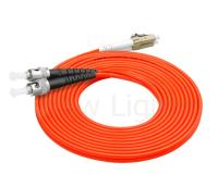 China 3.0mm Duplex ST-LC Connector Optical Fiber Patch Cord for High-Speed Data Transfer for sale