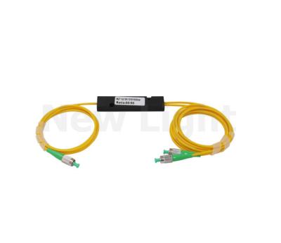 China Single Mode Fiber Optical Splitter with FC/APC Connector and 0.9/2.0/3.0 mm Cable Diameter for sale