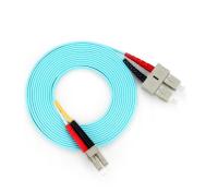 China SC/PC Multi Mode Duplex Optical Fiber Patch Cord with 3.0 mm Cable Diameter and Customizable Length for sale