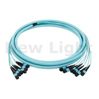 China MPO MTP Cable with 8/12/24 Core Low Insertion Loss and High Temperature Stability for Reliable Fiber Optic Connections for sale