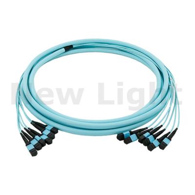 China MPO MTP Cable with 8/12/24 Core Low Insertion Loss and High Temperature Stability for Reliable Fiber Optic Connections for sale