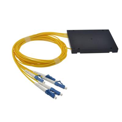 China 1x16 / 1x32 / 1x64 PLC Splitter with 1260-1650 nm Operating Wavelength and CE Approved for Fiber Optic Networks for sale