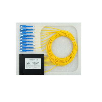 China Professional PLC Fiber Optic Splitter with 1x2 to 1x64 Core Type for 1260-1650nm Wavelength and 5-Year Warranty for sale