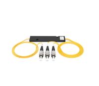 China 1 X 2 FC/UPC PLC Fiber Optic Splitter with Low Insertion Loss for Terminal Box Applications for sale