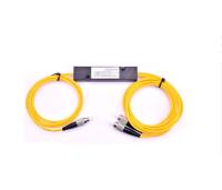 China Durable 1x2 PLC Splitter Mini FC/UPC Fiber Optic Coupler Splitter with 5 Years Warranty for Distribution Box for sale
