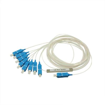 China Single Mode PLC Fiber Optic Splitter for FTTX Network with Compact Design for sale