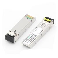 China Cisco 10G Data Rate Single Mode SFP Module Fiber Optic Transceiver with 20KM Distance for sale