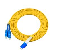 China 3 Meters LC to SC Single Mode Fiber Optic Patch Cord for Long Distance Transmission for sale