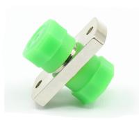 China FC APC Square Fiber Optic Adapter with Metal Body for Single Mode Applications for sale