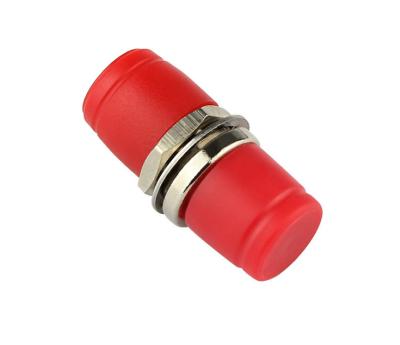 China FC Round Metal Fiber Optic Adapter Flange Type for Single Mode Communication Equipment with High Repeatability for sale