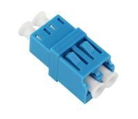 China High-Low Type LC Fiber Optic Adapter with Window and 0.3 dB Insertion Loss for Precise Optical Coupling for sale