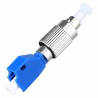China Single Mode Fiber Optic Attenuator with 1-30 dB Attenuation and FC Male to LC Female Connector for Indoor Use for sale