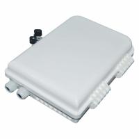 China 16 Port IP65 Waterproof Wall Mountable Fiber Optic Termination Box for FTTH Applications for sale