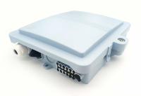 China Hard Waterproof IP67 Fiber Termination Box with 1 X 16 SC/UPC Splitter and PC Material for FTTH Networks for sale