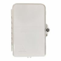 China ABS Fiber Optic Termination Box with 8 Core SC Adapter and IP-66 Protection Level for FTTH Networks for sale