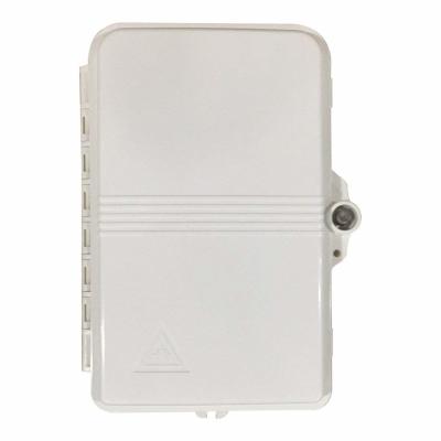 China ABS Fiber Optic Termination Box with 8 Core SC Adapter and IP-66 Protection Level for FTTH Networks for sale
