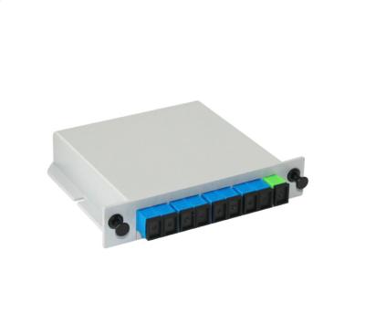 China High-Density Fiber Optic Distribution Frame with ABS / PC Material and 1X8/16/32/64 Cores Capacity for sale