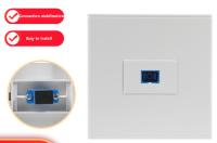 China Flame Retardant LC/SC Socket with Universal Compatibility and 86 * 86 mm Size for 5G Networks for sale