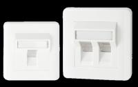 China 40Gbps Backbones CAT7 Socket with 600MHz Bandwidth and PoE++ Support for High-Speed Network Wall Plate Switch for sale