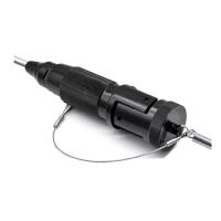 China BLACK Optical Fiber Patch Cord Durability ≥1000 Times for Heavy Duty Applications in Extreme Temperatures for sale