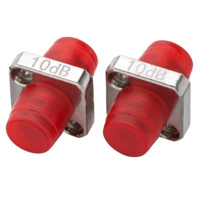 China High Return Loss Fixed Optical Attenuator with 1-30 dB Attenuation for Single Mode Fiber Networks for sale