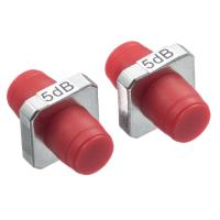 China FC UPC Fixed Optical Attenuator with High Temperature Resistance and 1-30 dB Attenuation for Fiber Optic Networks for sale