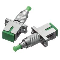 China SC Female to FC Male Fiber Optic Adapter with APC Polishing and Return Loss ≥65dB for Reliable Data Transmission for sale