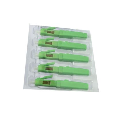 China Pre-Polished LC Fast Connector with 1310 / 1550 nm Wavelength for Within 1 Minute Installation and ISO9001 Certified for sale