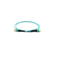 China OM3 Multi Mode MPO MTP Cable with 8 Core Fibers and 125 Micron Cladding for High-Density Connectivity for sale