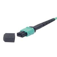 China 3.3ft MPO MTP Cable High Density Design 40GbE 8 Core LSZH Material for QSFP Transceivers for sale