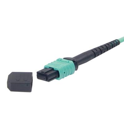 China 3.3ft MPO MTP Cable High Density Design 40GbE 8 Core LSZH Material for QSFP Transceivers for sale