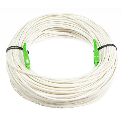 China G657B3 Anti-Bending Fiber Optic Patch Cord Single Mode with LSZH Material for sale
