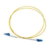 China SC/UPC - LC/UPC Single Mode Optical Fiber Patch Cord with 3 Years Warranty and PVC / LSZH / OFNR Jacket for sale
