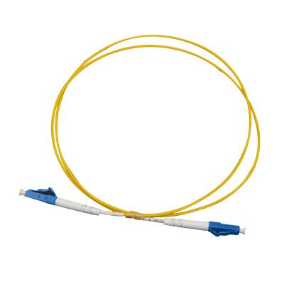 China SC/UPC - LC/UPC Single Mode Optical Fiber Patch Cord with 3 Years Warranty and PVC / LSZH / OFNR Jacket for sale