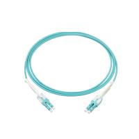 China OM3 Multi Mode 50/125um Fiber Optic Patch Cord with LC Connector for Telecom Equipment and Local Area Networks for sale