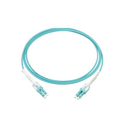 China OM3 Multi Mode 50/125um Fiber Optic Patch Cord with LC Connector for Telecom Equipment and Local Area Networks for sale