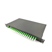 China 19 Inch Rack Mount Fiber Optic Termination Box with 18 Channels CWDM Mux and Demux E2000 APC for sale