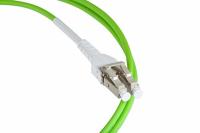 China LC-LC 100 Gigabit Multimode Duplex Fiber Optic Cable with 50/125 OM5 Core and 0.9/2.0/3.0mm Diameter for sale