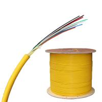 China FTTTH Drop Cable 8 Core Single Mode Fiber Optic Cable with PVC Material for Indoor Use for sale