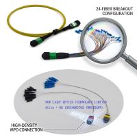China Ultra-Low Insertion Loss MPO MTP Patch Cord ≤0.35dB 3.0mm LSZH 12-Fiber for 10G 40G 100G High-Bandwidth Data Centers for sale