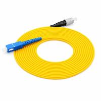 China Low Insertion Loss ≤0.15dB Bend Insensitive G657A1 Fiber Optic Patch Cord with Multiple Connector Types for sale